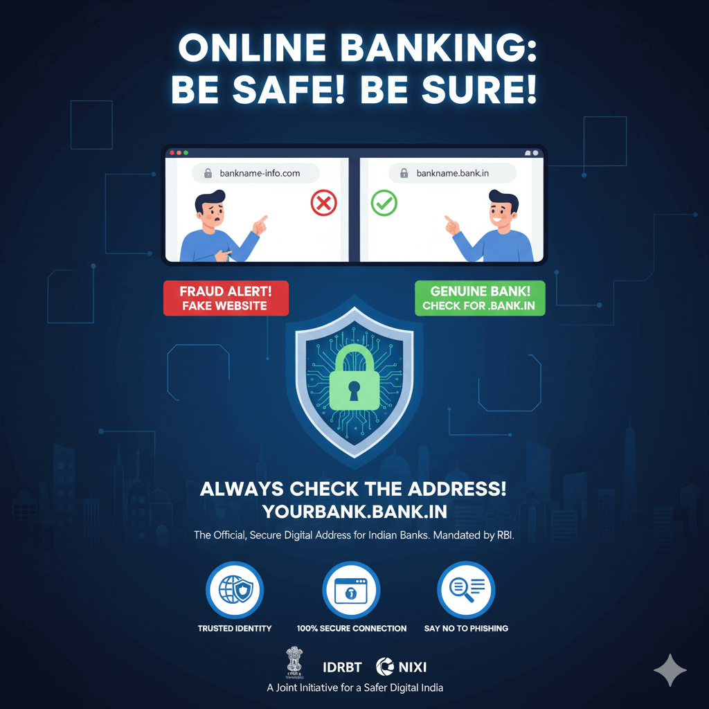 Understanding .bank.in – India’s Secure Banking Domain Framework (RBI ...